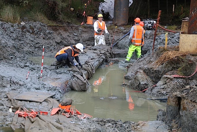Motorway work uncovers waka - Local Matters