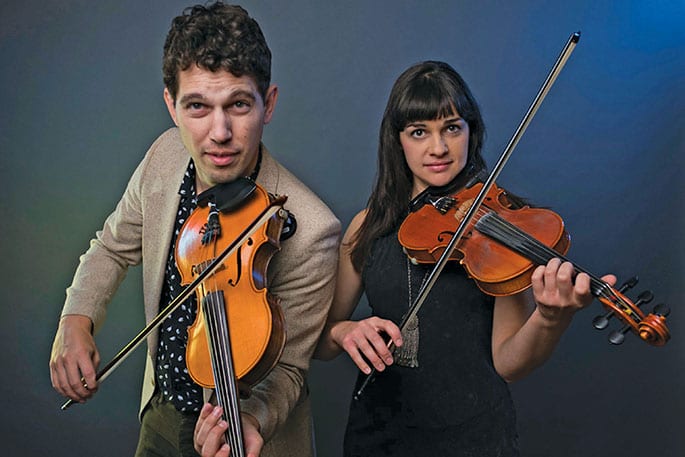 Nashville fiddle duo on tour - Local Matters