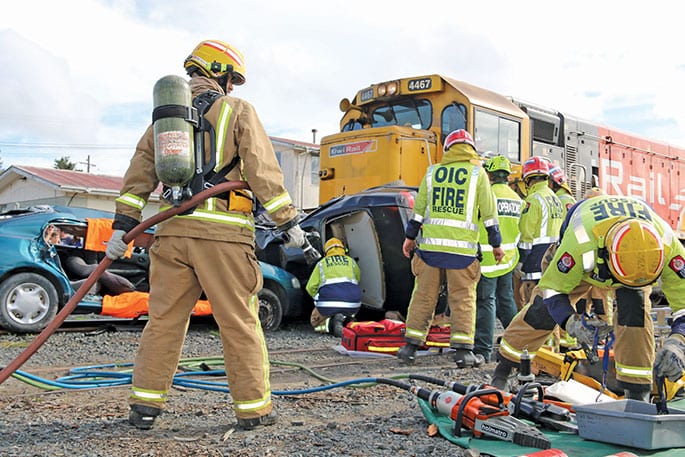Crash training hits tracks - Local Matters