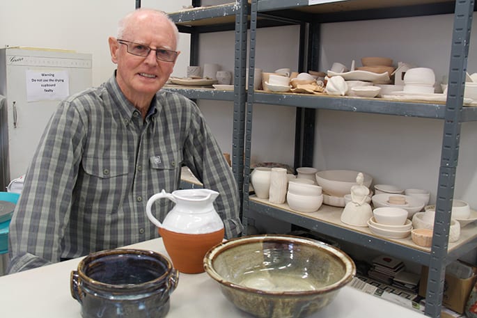 Pottery wheel turns for retiree - Local Matters