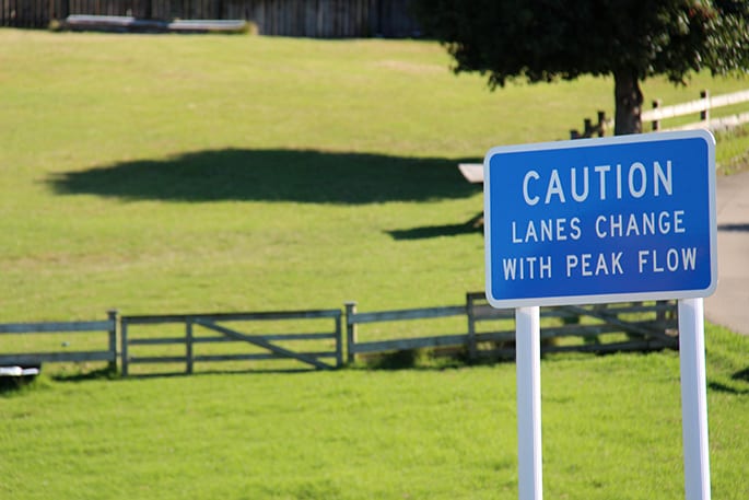 Dynamic lanes switch on - Local Matters