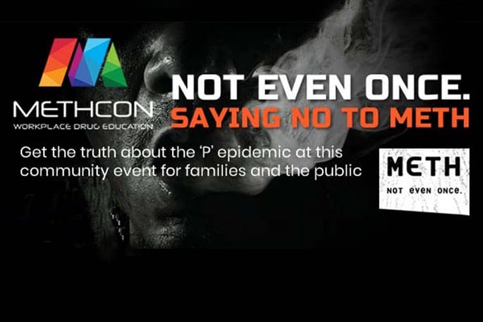 Meth Not Even Once Logo