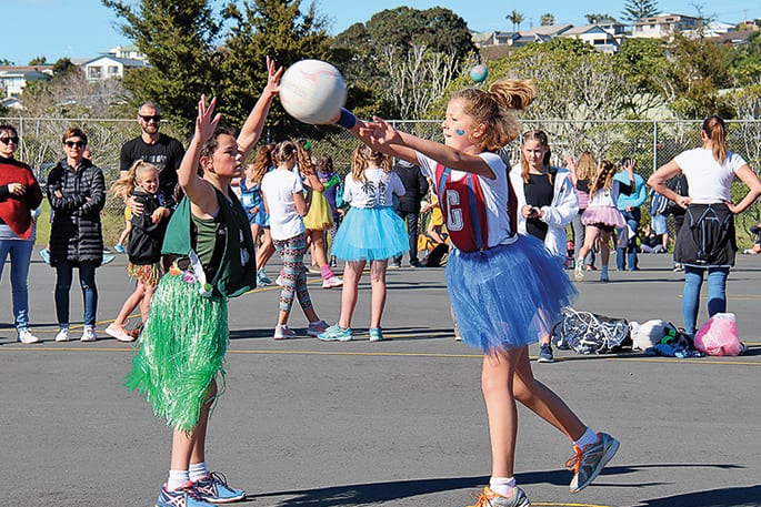 Splash of colour for netball finals - Local Matters