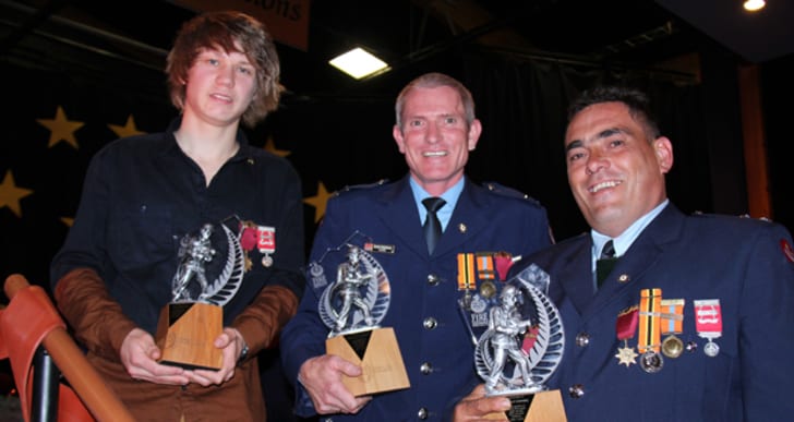 Firefighters score trifecta - Local Matters