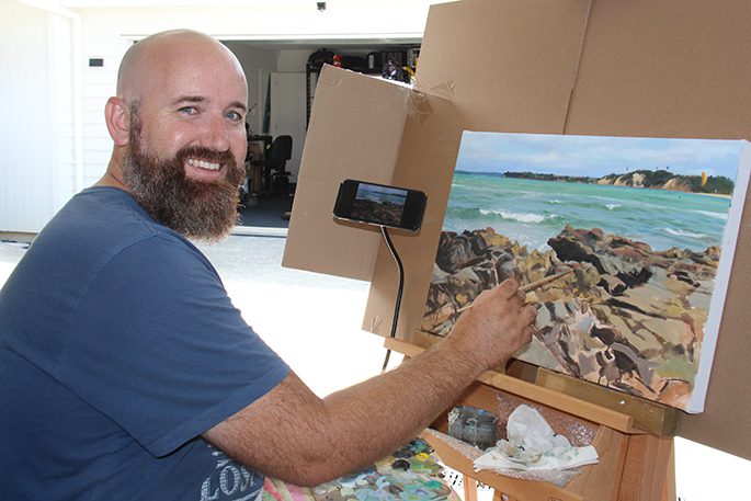 Artist finds garage inspiring - Local Matters