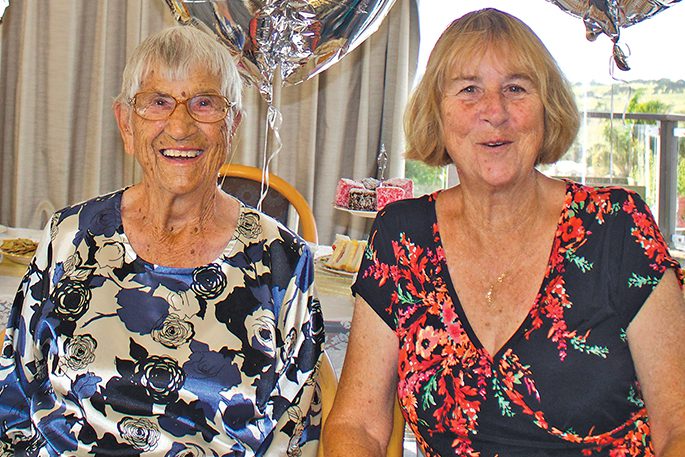 Frances Ross hits a century - Local Matters