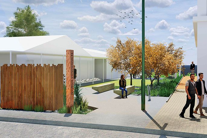 Community space with connections - Local Matters