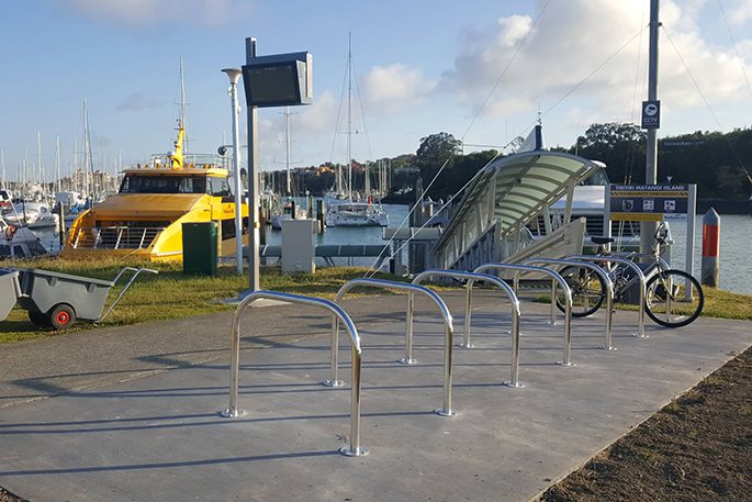 Ferry finally gets bike racks - Local Matters