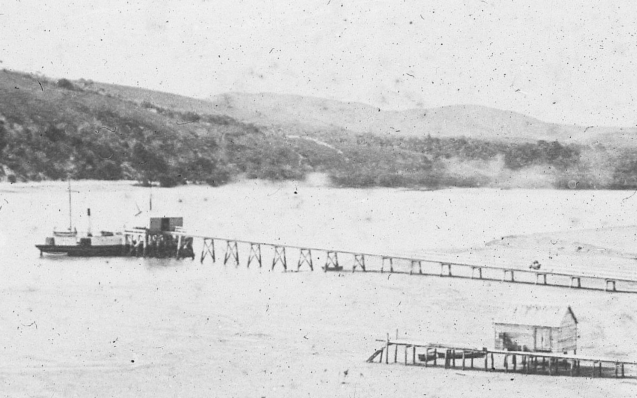 History - First steamer's arrival - Local Matters