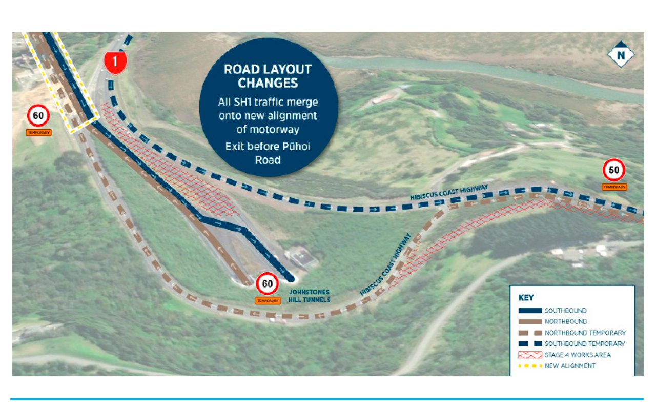 Road layout changes on SH1 connection - Local Matters