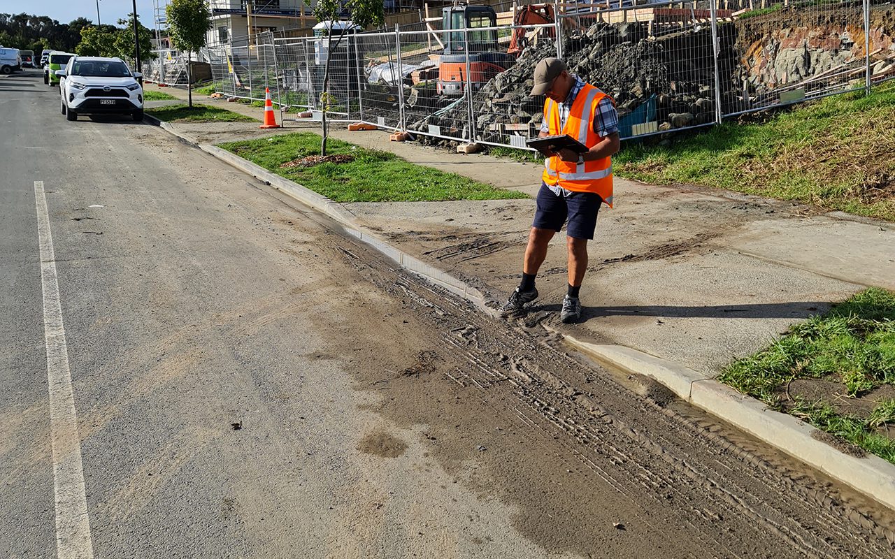 Compliance team focuses on small site sediment - Local Matters