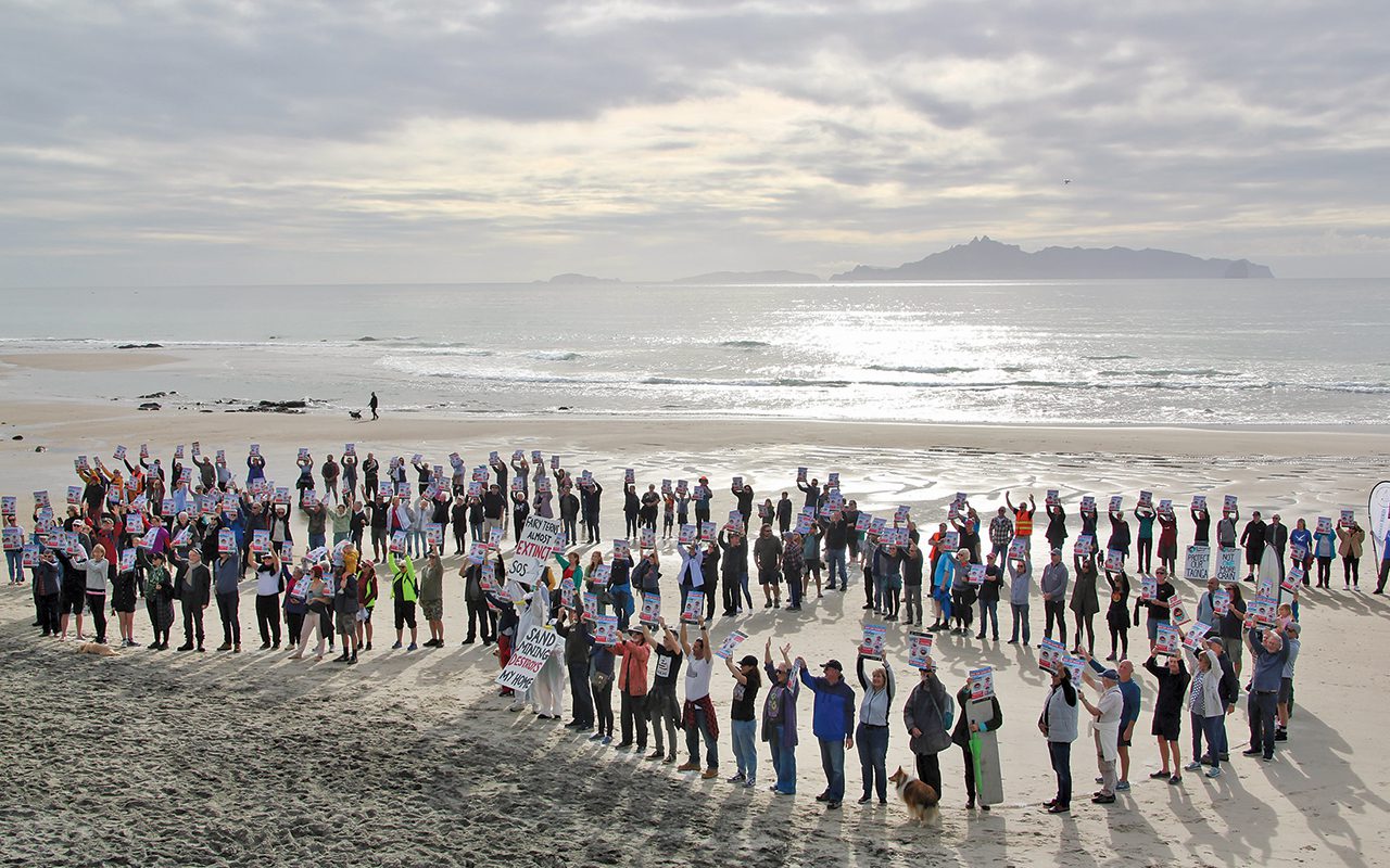 Sand mining protest as hearing date approaches - Local Matters