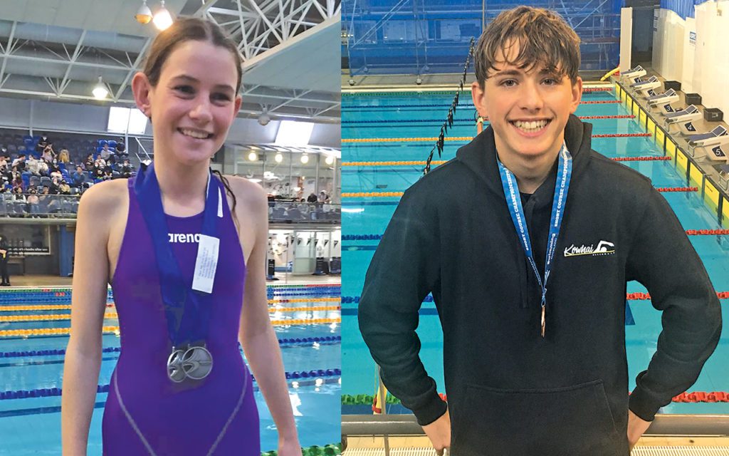Young swimmers claim medals - Local Matters