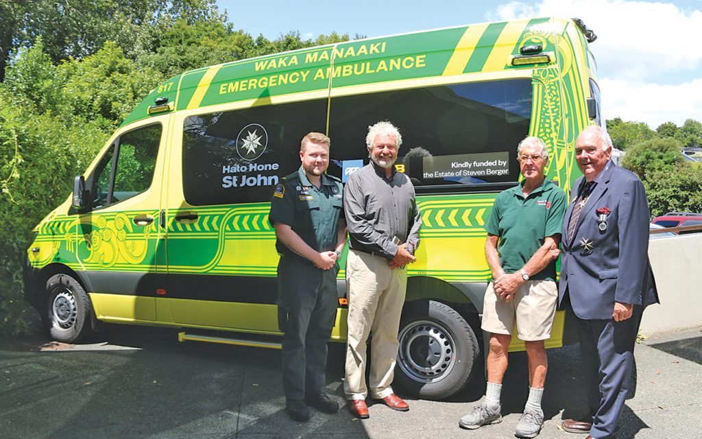 Berger estate funds ambulance - Local Matters