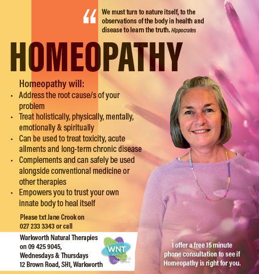 Jane Crook Homeopath - Local Matters