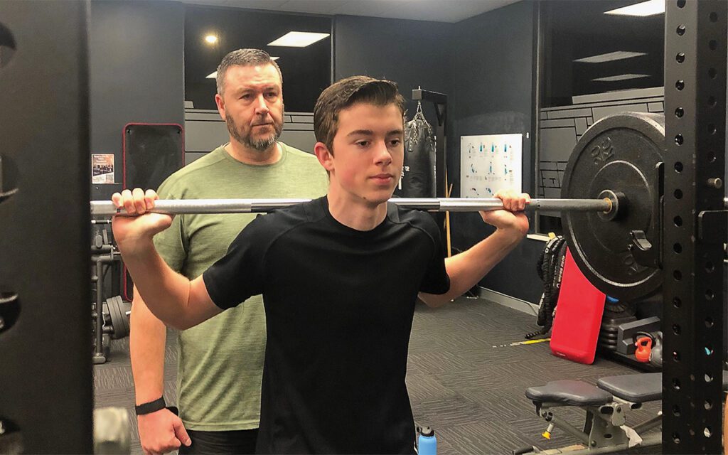 Father And Son Gym Buddies Local Matters
