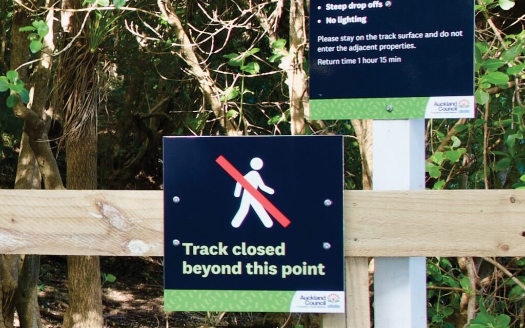 Ti Point path fenced off as dispute drags on - Local Matters