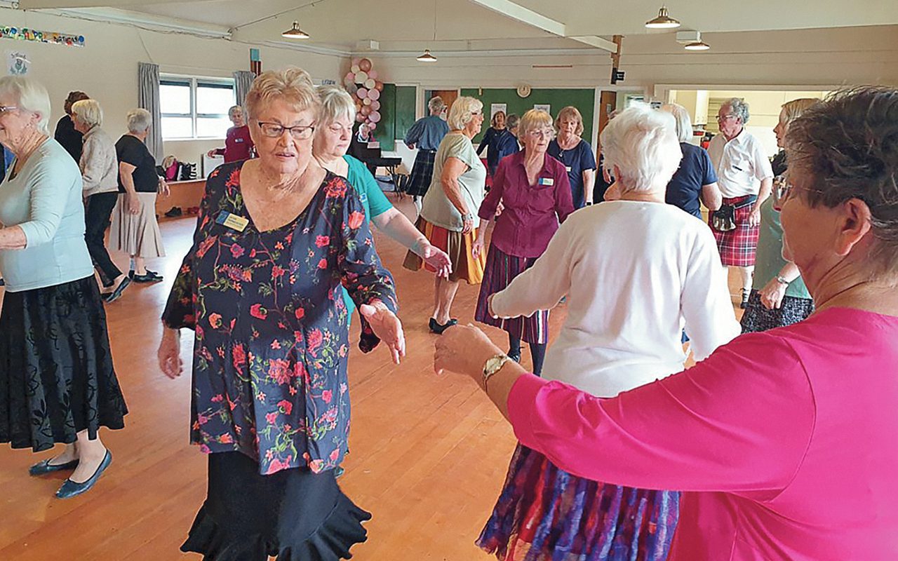 Scottish dancing invitation - Local Matters