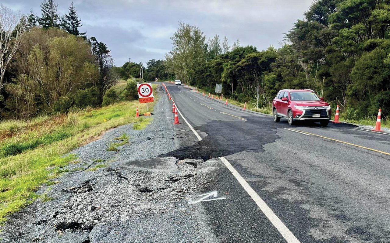 Huge SH16 underslip to be fixed at last - Local Matters