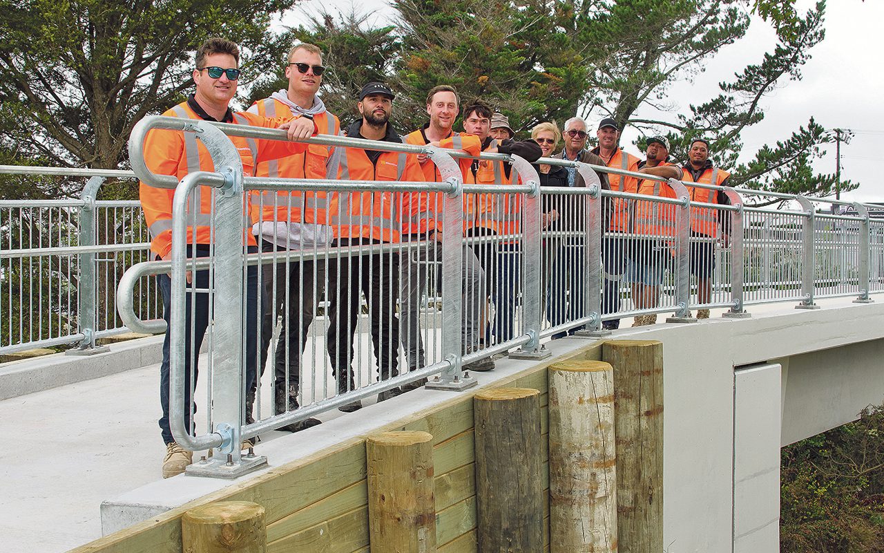 At last – Wellsford footbridge finally finished and open - Local Matters