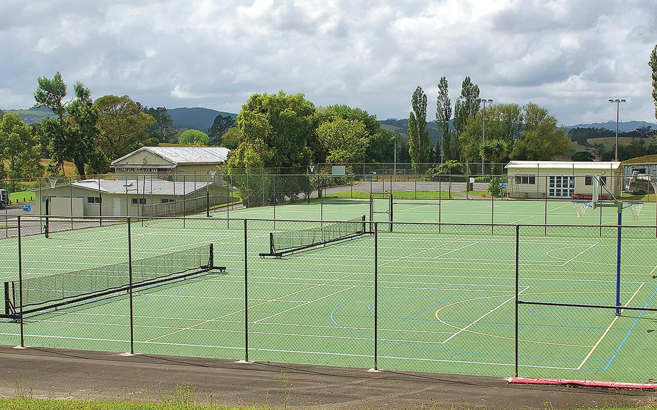 Netball courts spruced up in time for upcoming season - Local Matters