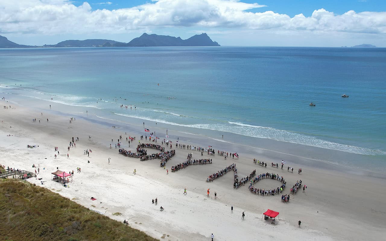 Bream Bay sandmine fight gains momentum with demo - Local Matters