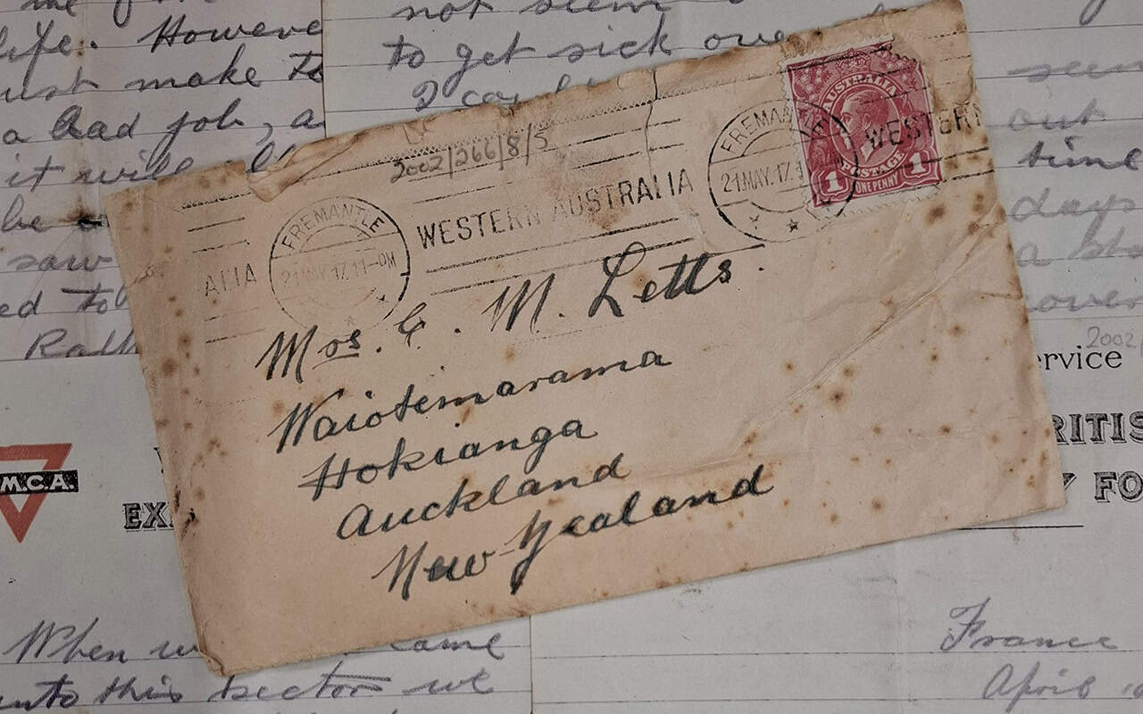 History - Letters home - Local Matters