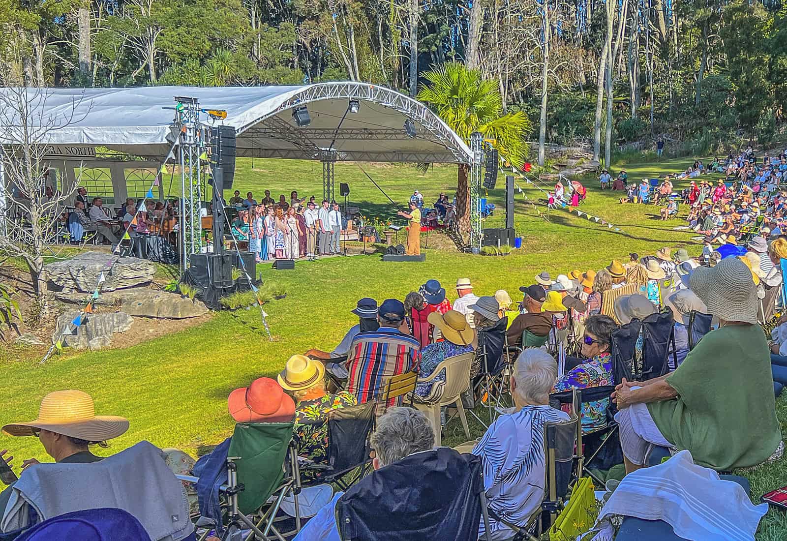 Farm setting for Opera North anniversary concert - Local Matters